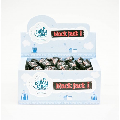 Candyland Black Jack Chews - 400 Pack | Trade Sweets Wholesale