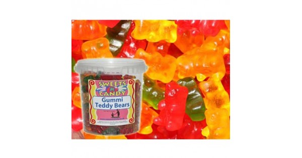 Gummi Teddy Bears - 750g Tub | Trade Sweets Wholesale