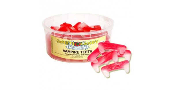 Vampire Teeth Fruit Flavoured Jellies - ( 600g )