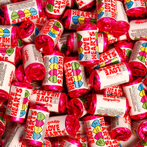Swizzels Mini Love Hearts Bulk Pack - 3Kg Pack | Trade Sweets